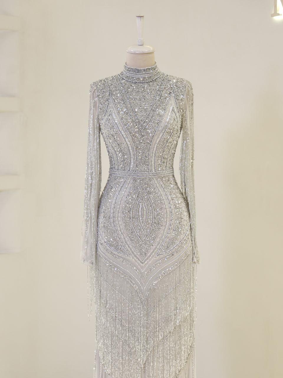 Couture Tirad Islamic Evening Dress – ModaZehrada