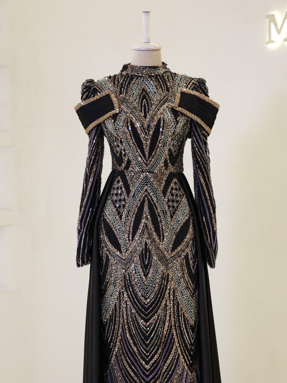 Eftina Islamic Evening Dress – ModaZehrada